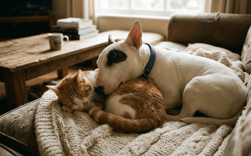 Can Bull Terriers Live With Cats? | Bull Terrier World