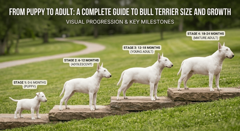 From Puppy to Adult: A Complete Guide to Bull Terrier Size and Growth ...